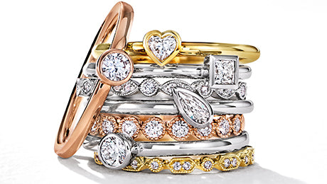 HOW TO WEAR MULTIPLE DIAMOND RINGS – ZFolio
